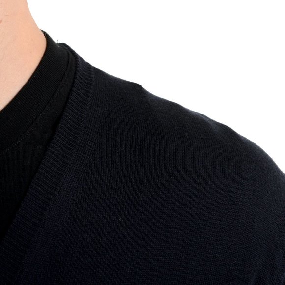 Roberto Cavalli | Sweaters | Roberto Cavalli Cashmere Navy Cardigan ...